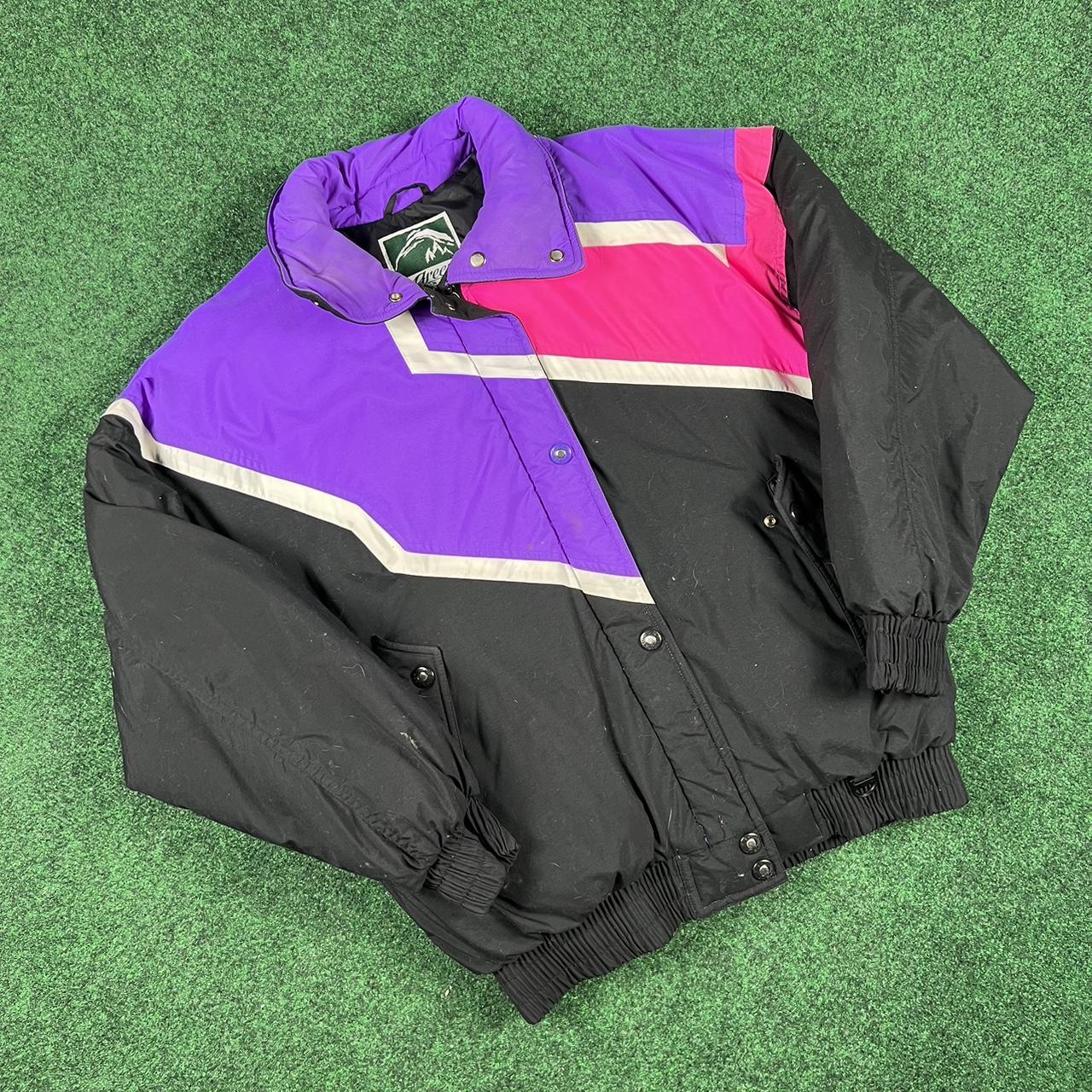 90’s Color Block Ski Jacket #Ski #Jacket #Coat... - Depop