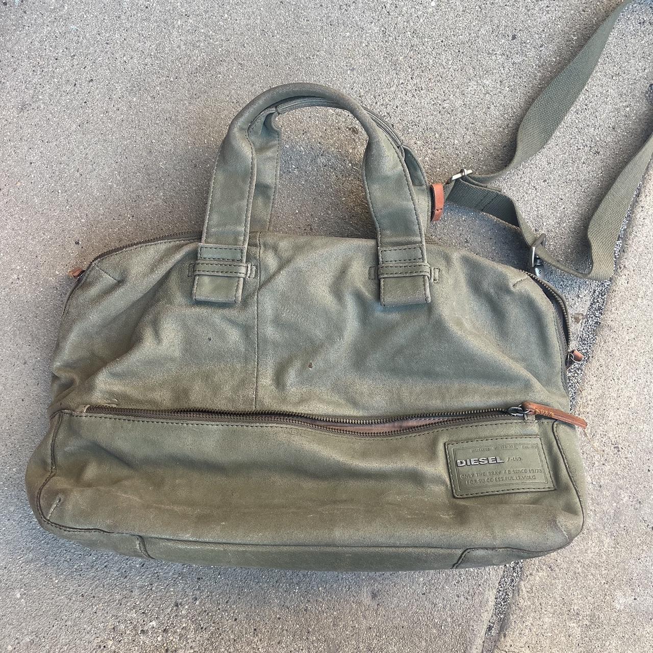 Vintage disel bag with cross body strap included... - Depop