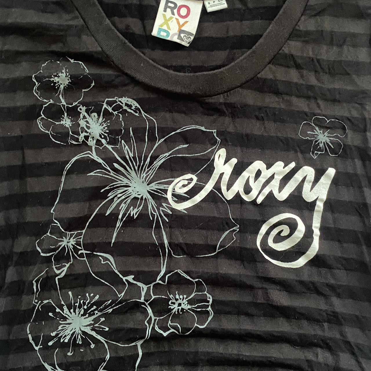 dream emo staple roxy piece with gorgeous design and... - Depop