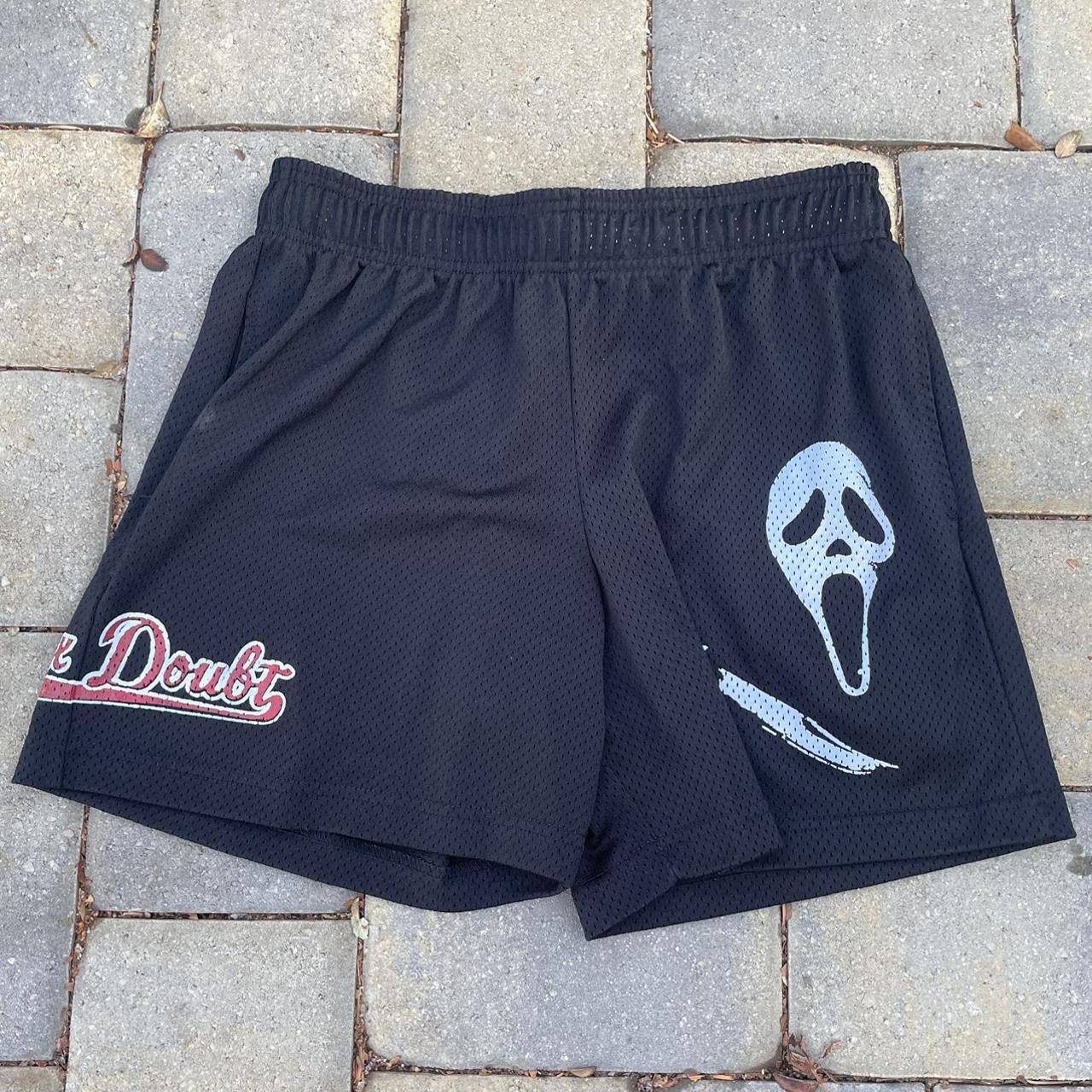 Mesh Neaux Doubt ‘Scream’ Shorts -worn a couple... - Depop