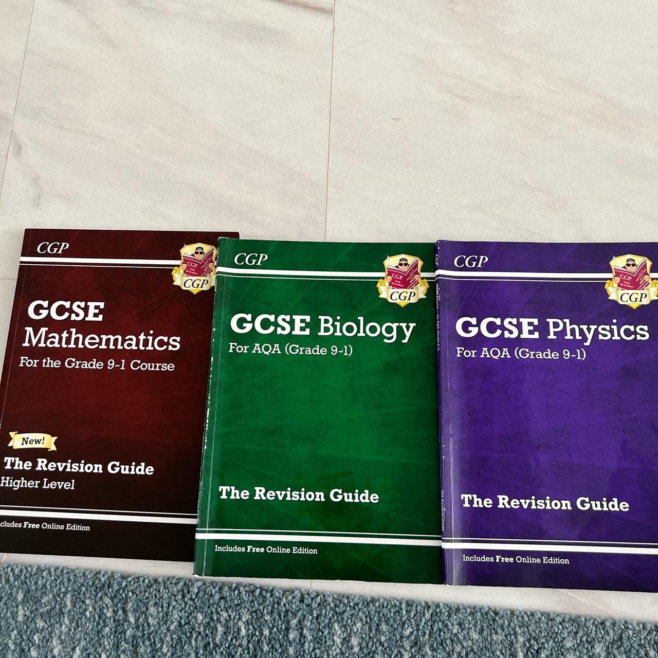 -CGP GCSE Mathematics revision guide HIGHER... - Depop