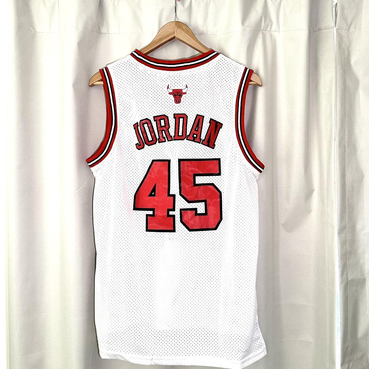 Michael Jordan #45 NBA Basketball Jersey Chicago... - Depop