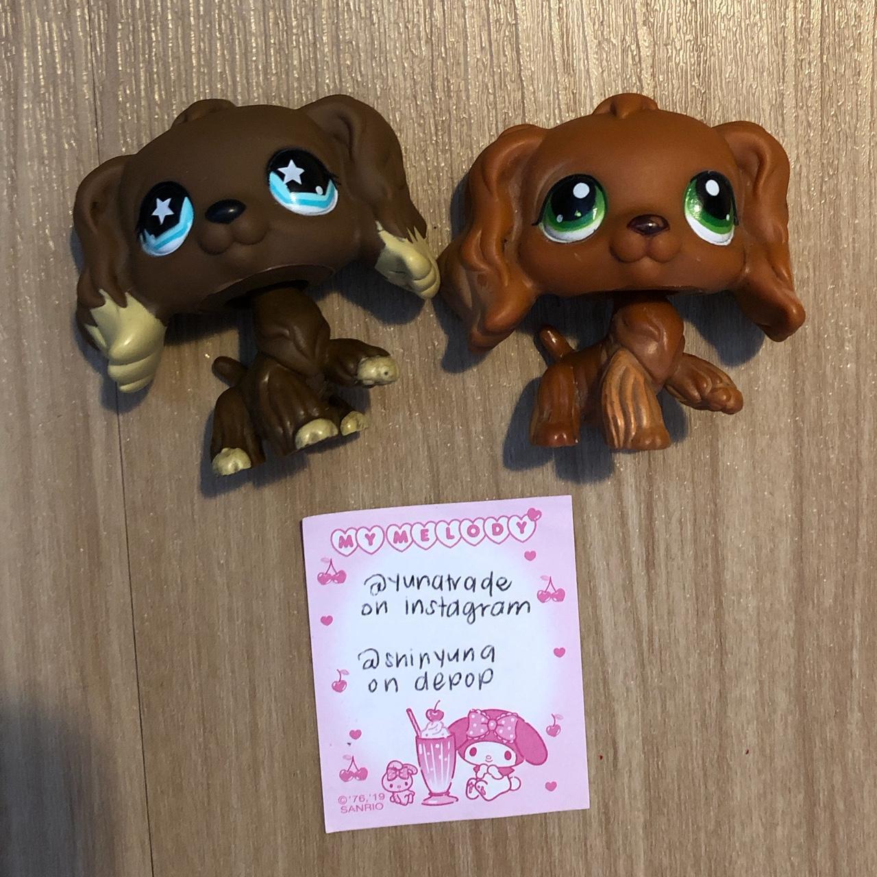 wts authentic lps cocker spaniel dog set of 2 ☆... - Depop