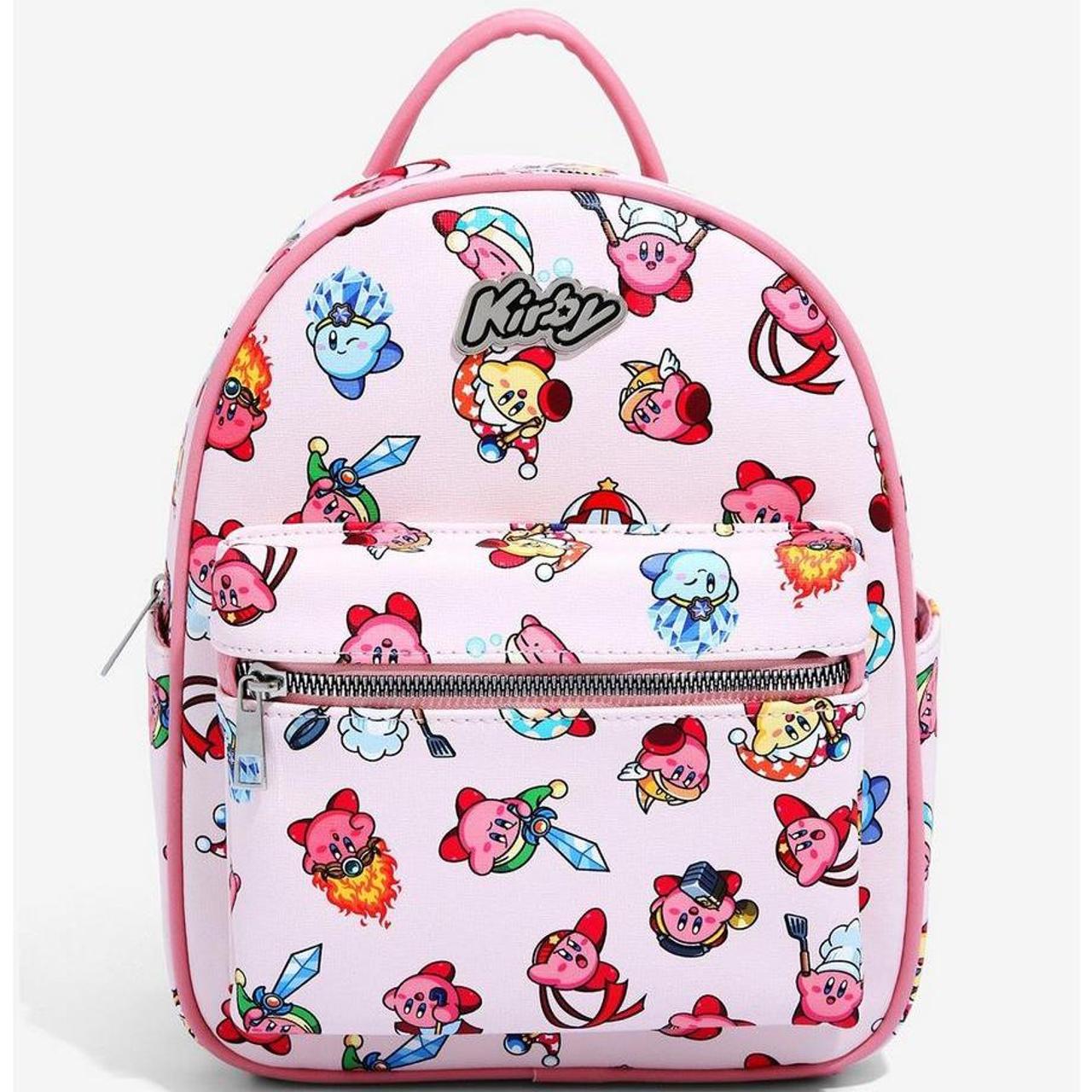 BioWorld Kirby Copy Abilities Mini Backpack New... - Depop