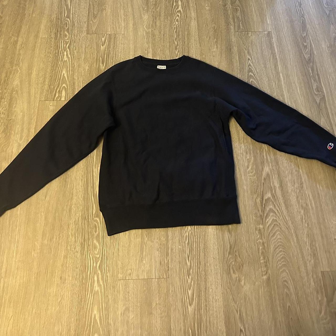 Champion Men's Navy Jumper | Depop