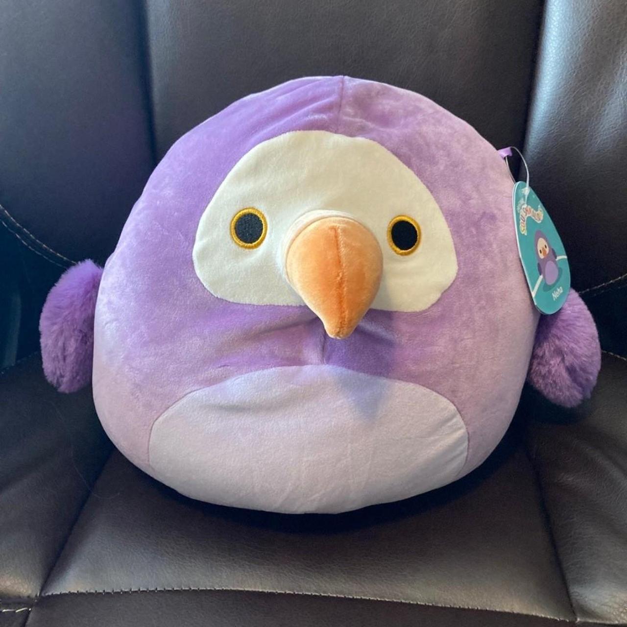 11" Fall 2023 Squishmallows Neha The Purple Dod Bird... - Depop