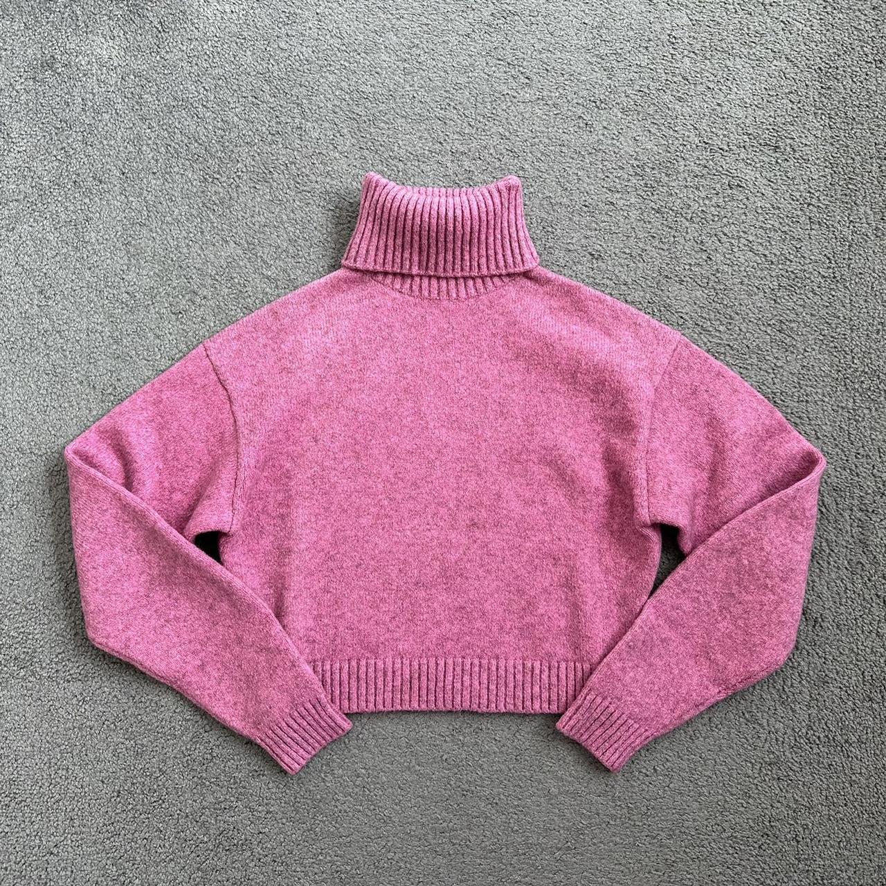 Scanlan Theodore Turtleneck Sweater Pink Size... - Depop