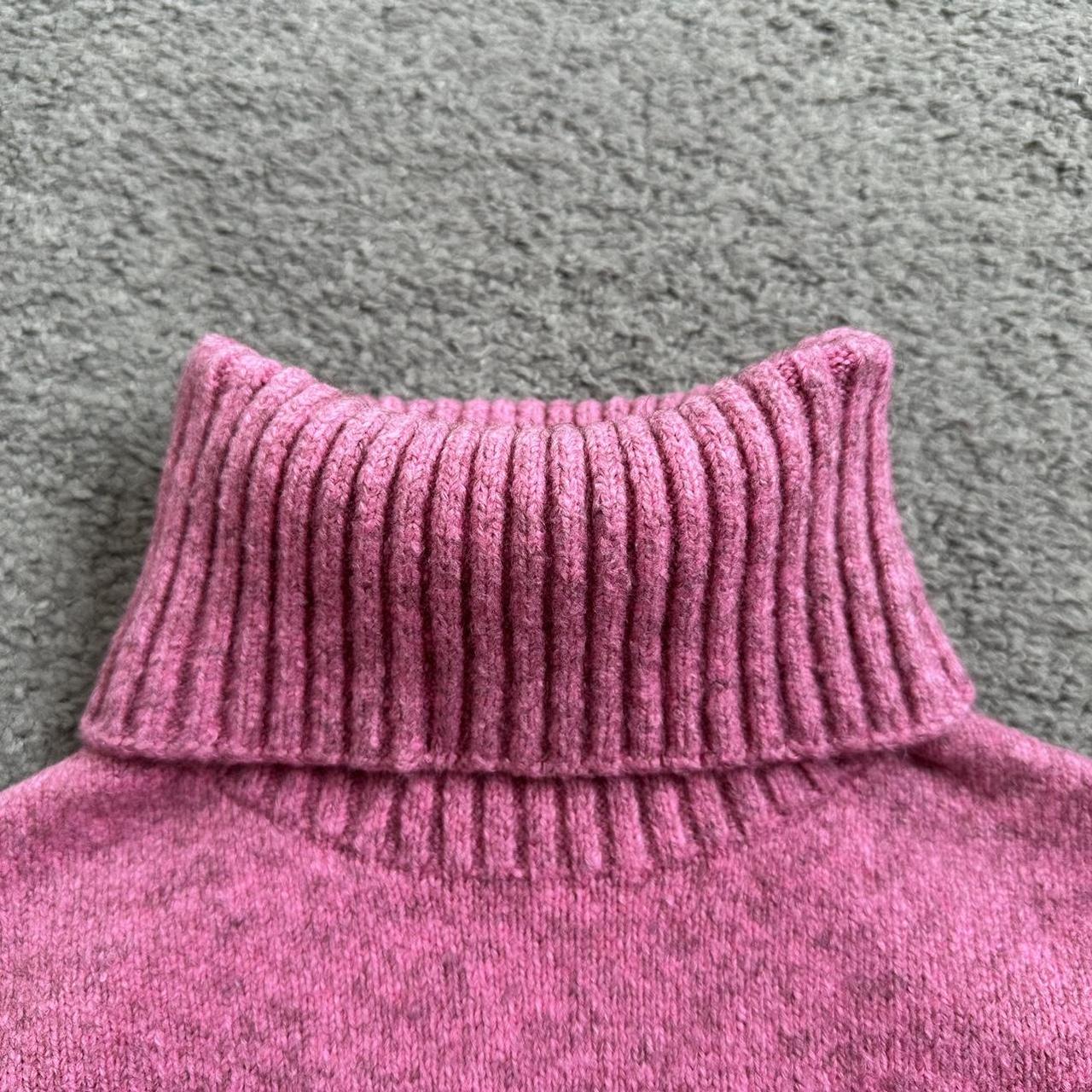 Scanlan Theodore Turtleneck Sweater Pink Size... - Depop