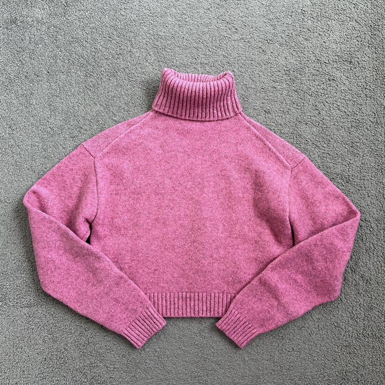 Scanlan Theodore Turtleneck Sweater Pink Size... - Depop