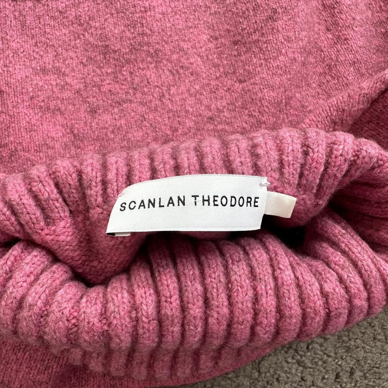 Scanlan Theodore Turtleneck Sweater Pink Size... - Depop