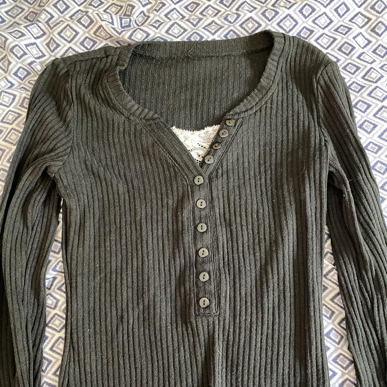 basic indie top from amazon size S good condition... - Depop