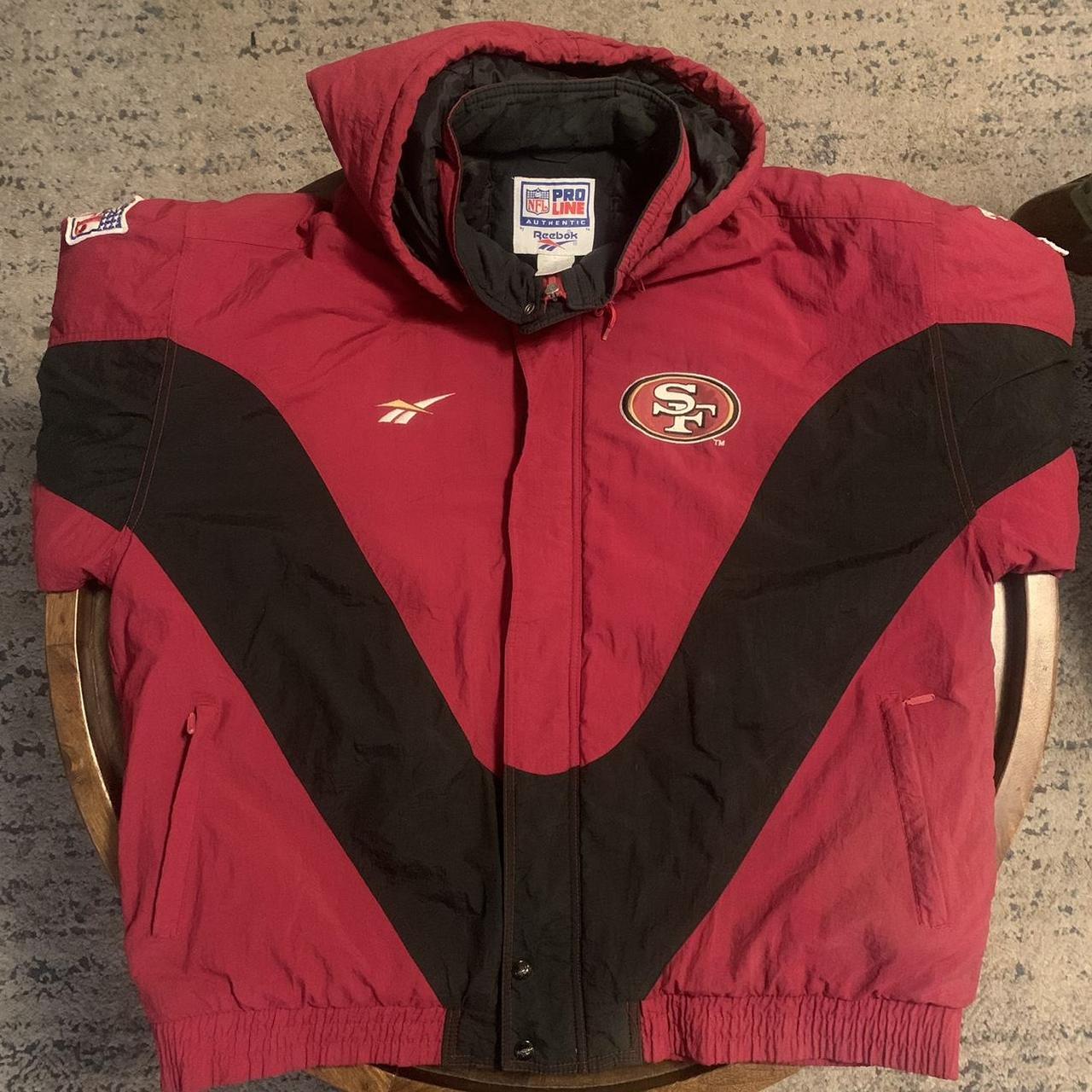 NFL Men's Red and Yellow Jacket | Depop