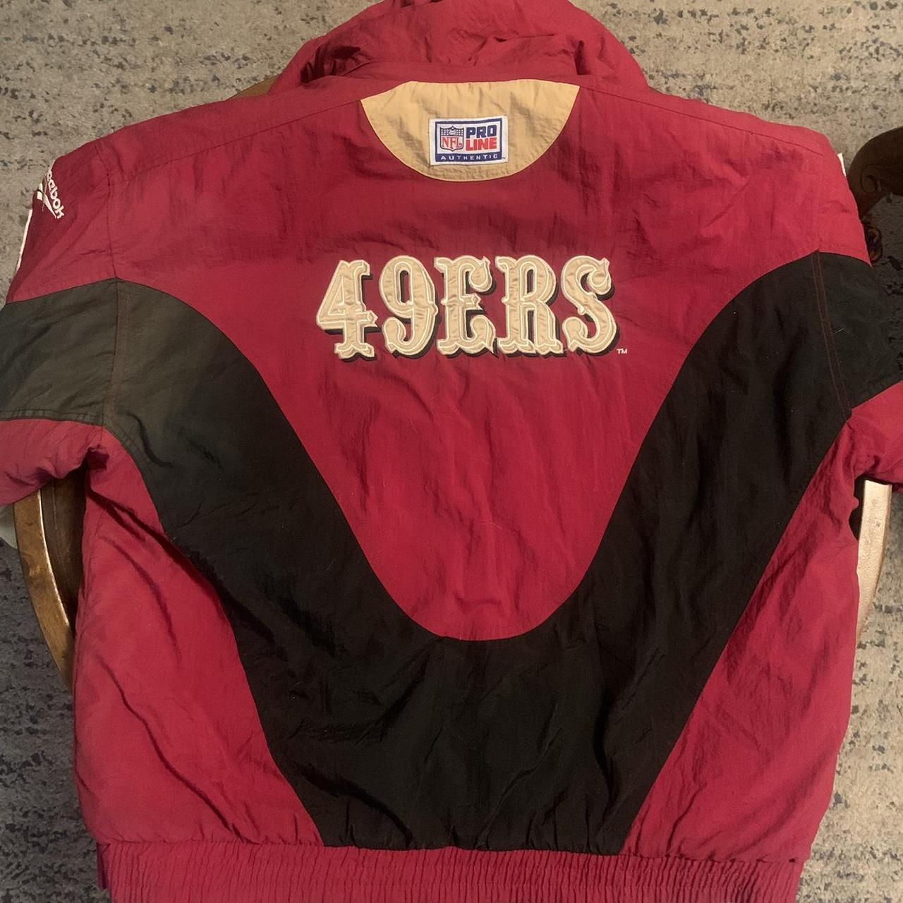 NFL Men's Red and Yellow Jacket | Depop