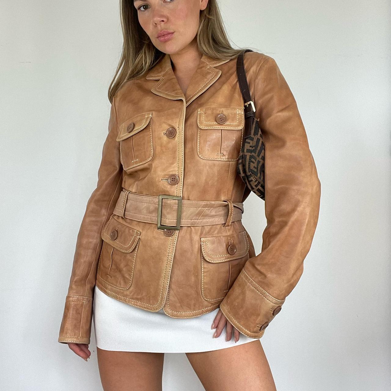 Women's Tan Jacket | Depop