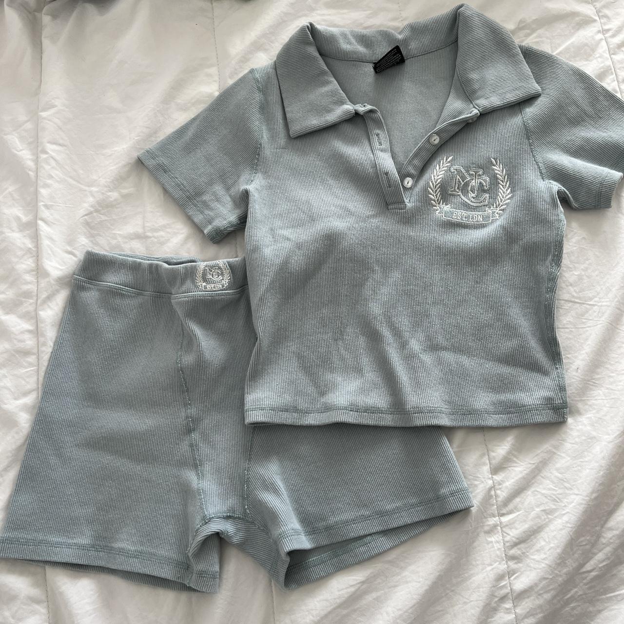 Named Collective Women's Blue Jumpsuit | Depop