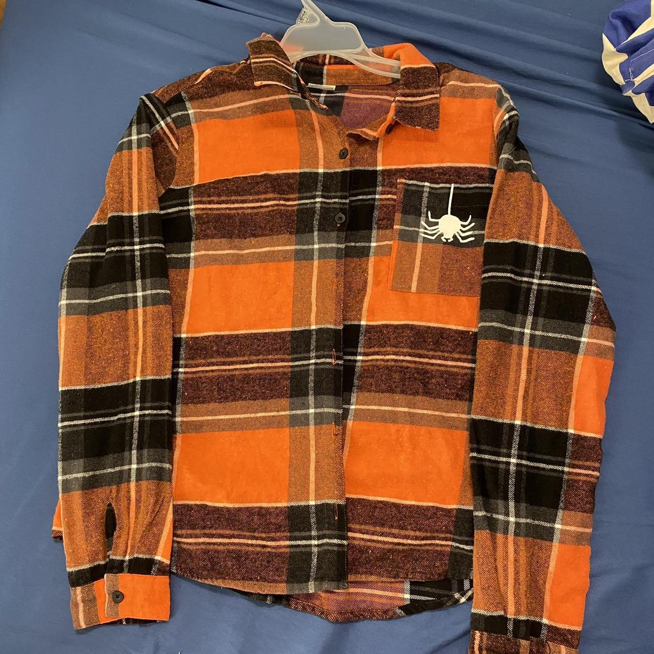 STAY SPOOKY SPIRIT HALLOWEEN FLANNEL This Spirit... - Depop