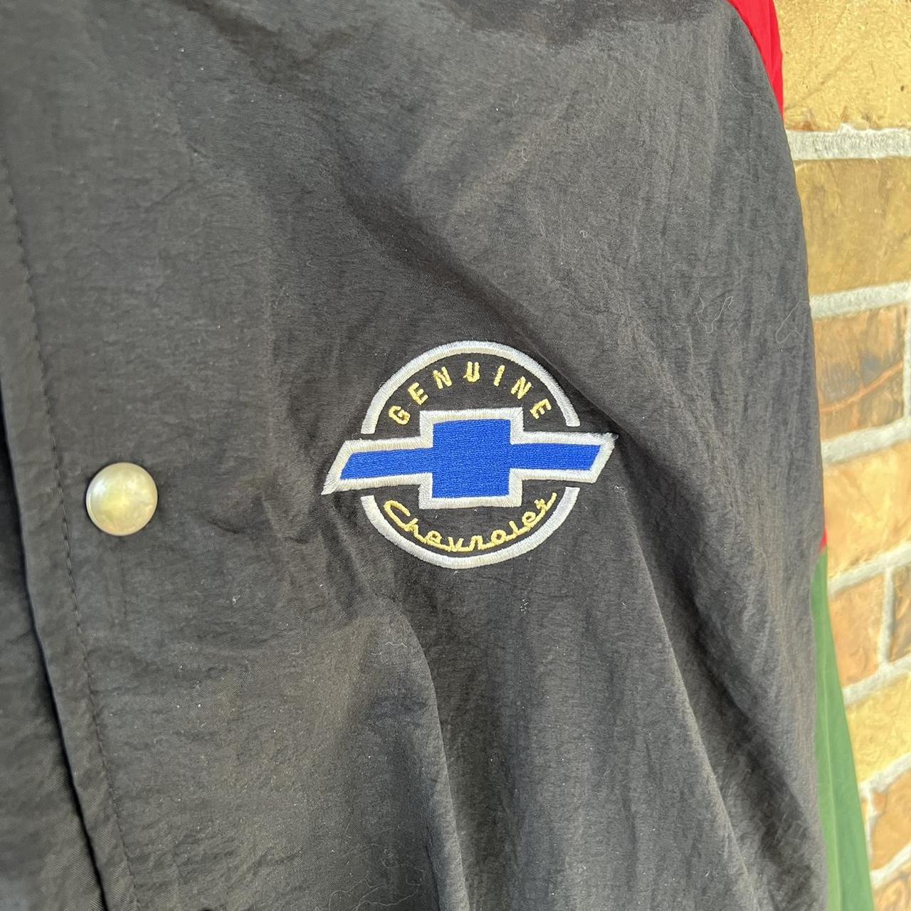 Vintage Chevrolet windbreaker jacket Used in great... - Depop