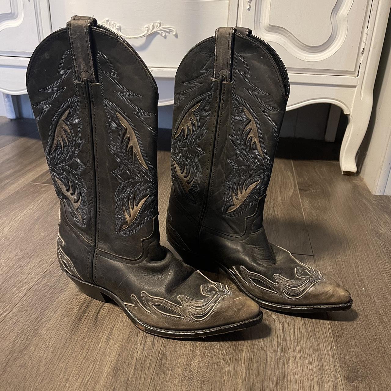 Vintage Women’s Code West Cowboy Boots🐄🤠 Super cute... - Depop