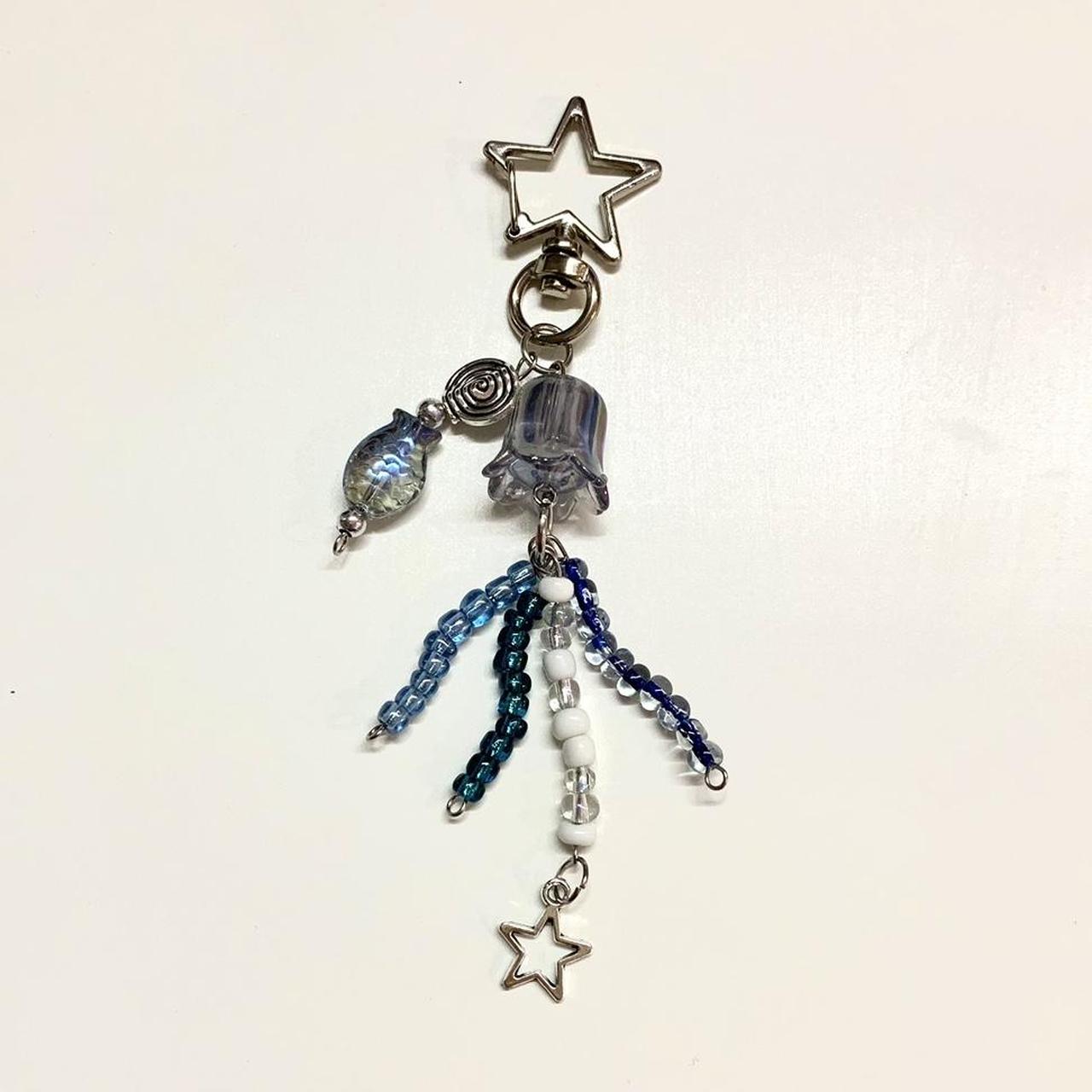 Jellyfish handmade keychain -handle with care... - Depop