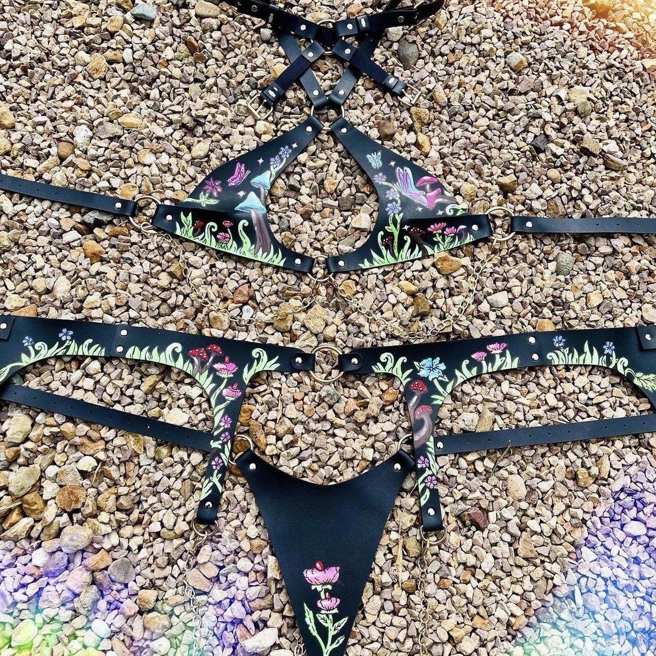 Custom Handpainted 3pc sets ️💕 painted design is... | Depop