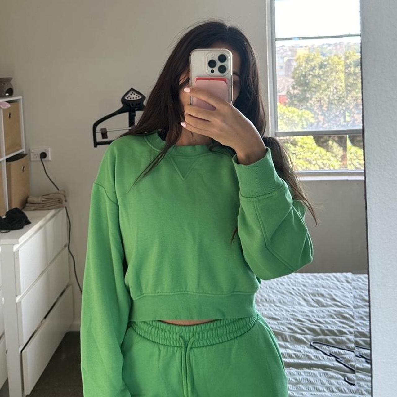 Zara matching tracksuit Jumper size small-... - Depop