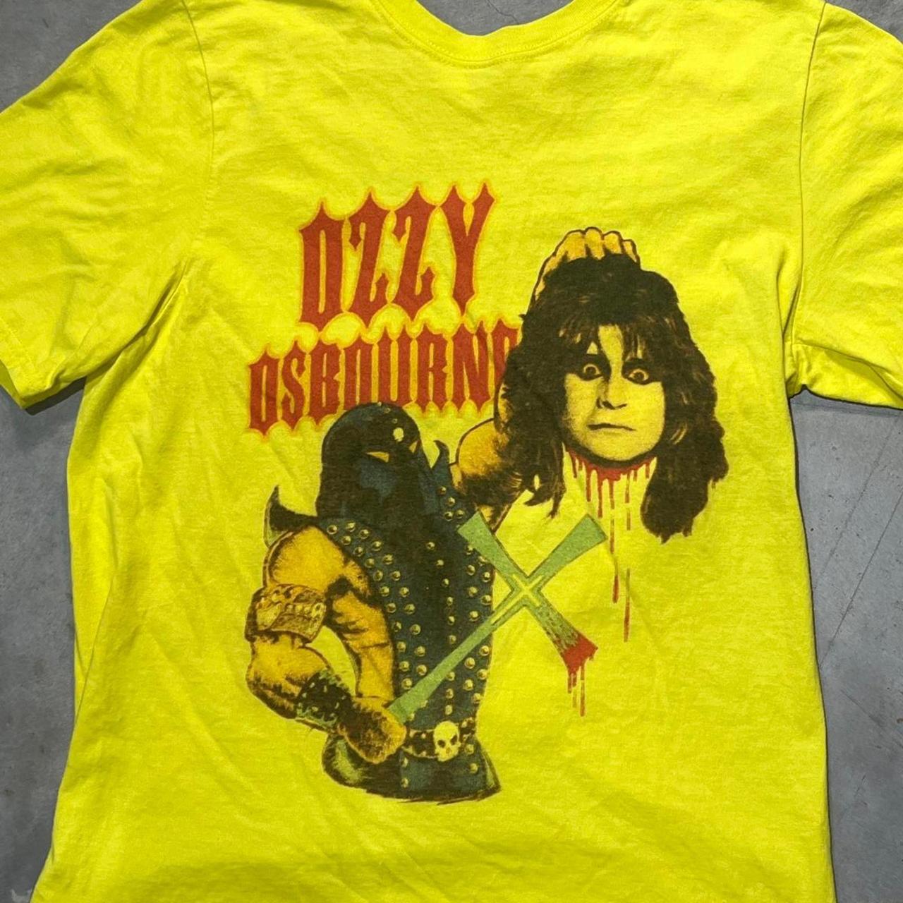 Band: Ozzy osbourne Size: 17" pit to pit & 22”... | Depop