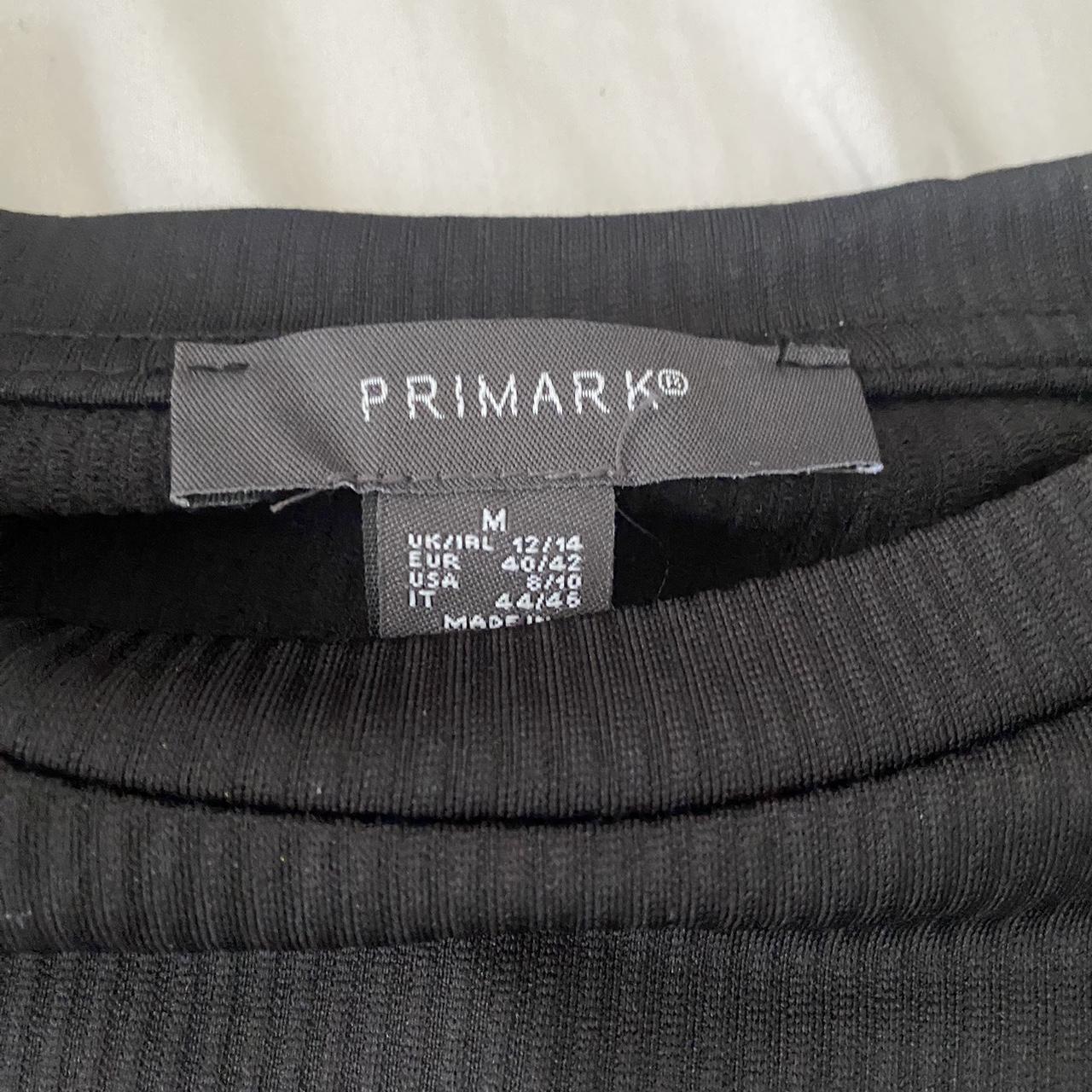 Primark Women's Black Crop-top | Depop