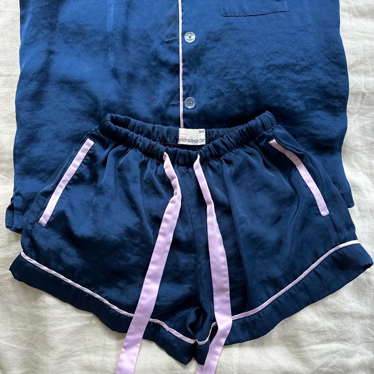 Peter Alexander Navy Pjs Size xxs Fits a size 6... - Depop