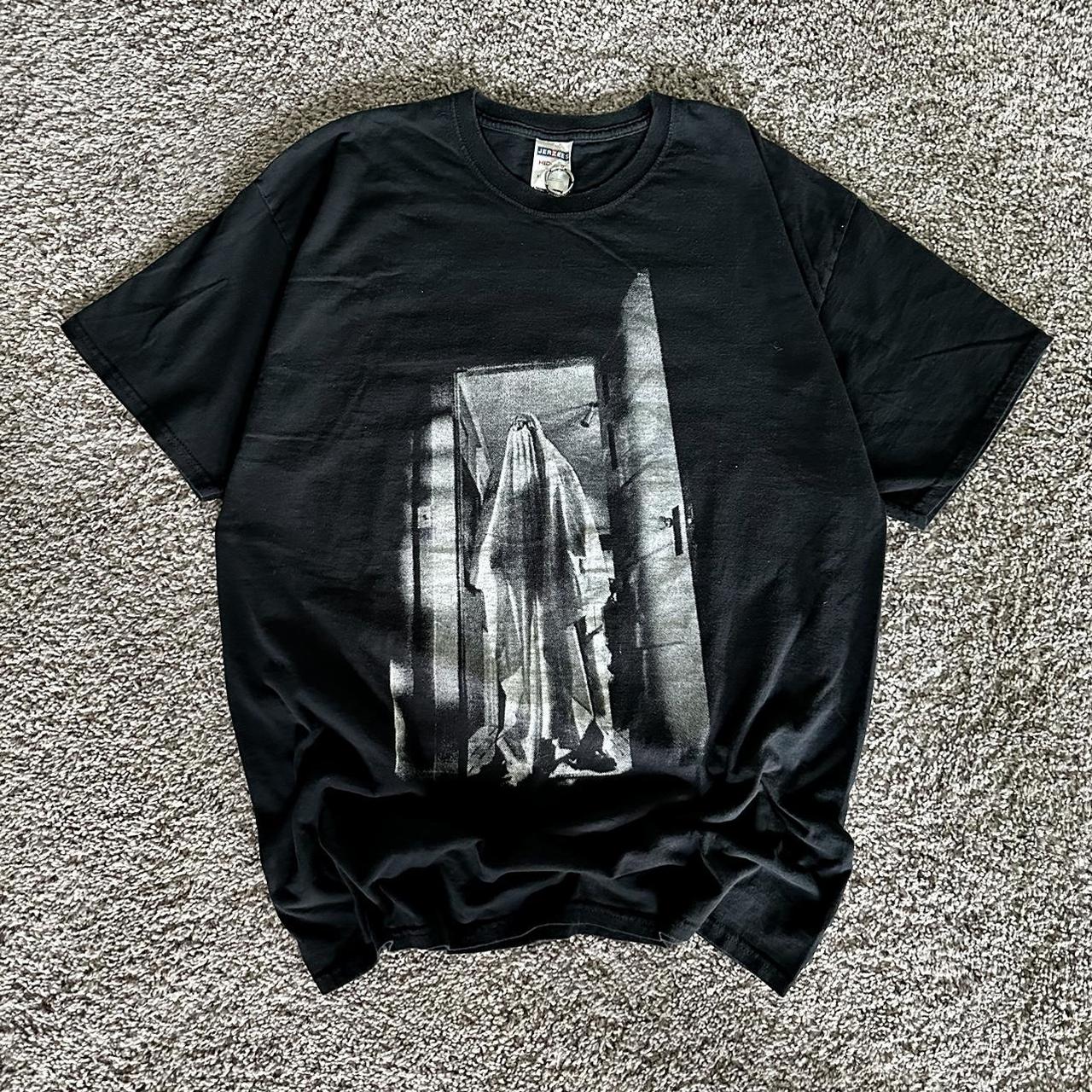 vintage y2k ghost sheet t-shirt uncanny... - Depop
