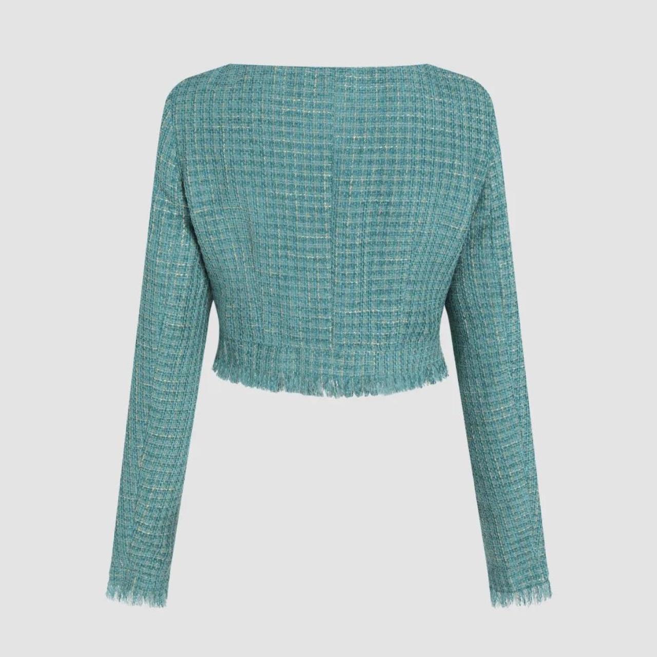 Cider Women's Blue Top | Depop