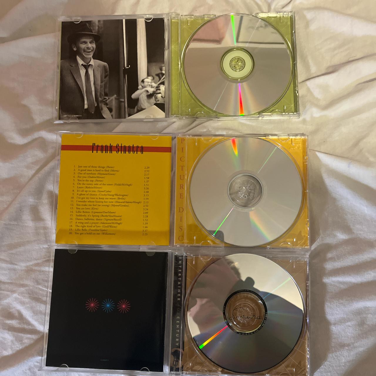 Frank Sinatra CD bundle - 3 CDs featuring Sinatra - Depop