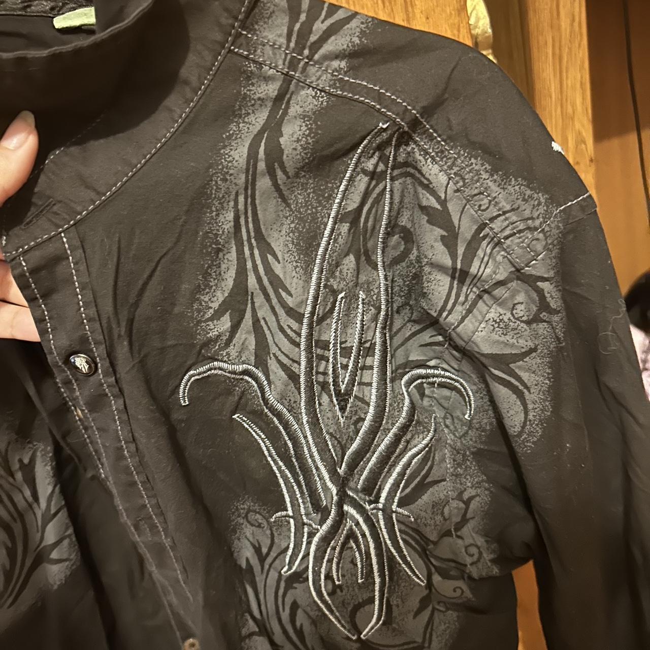 Emo roar button down For all the emo vaqueros and... - Depop