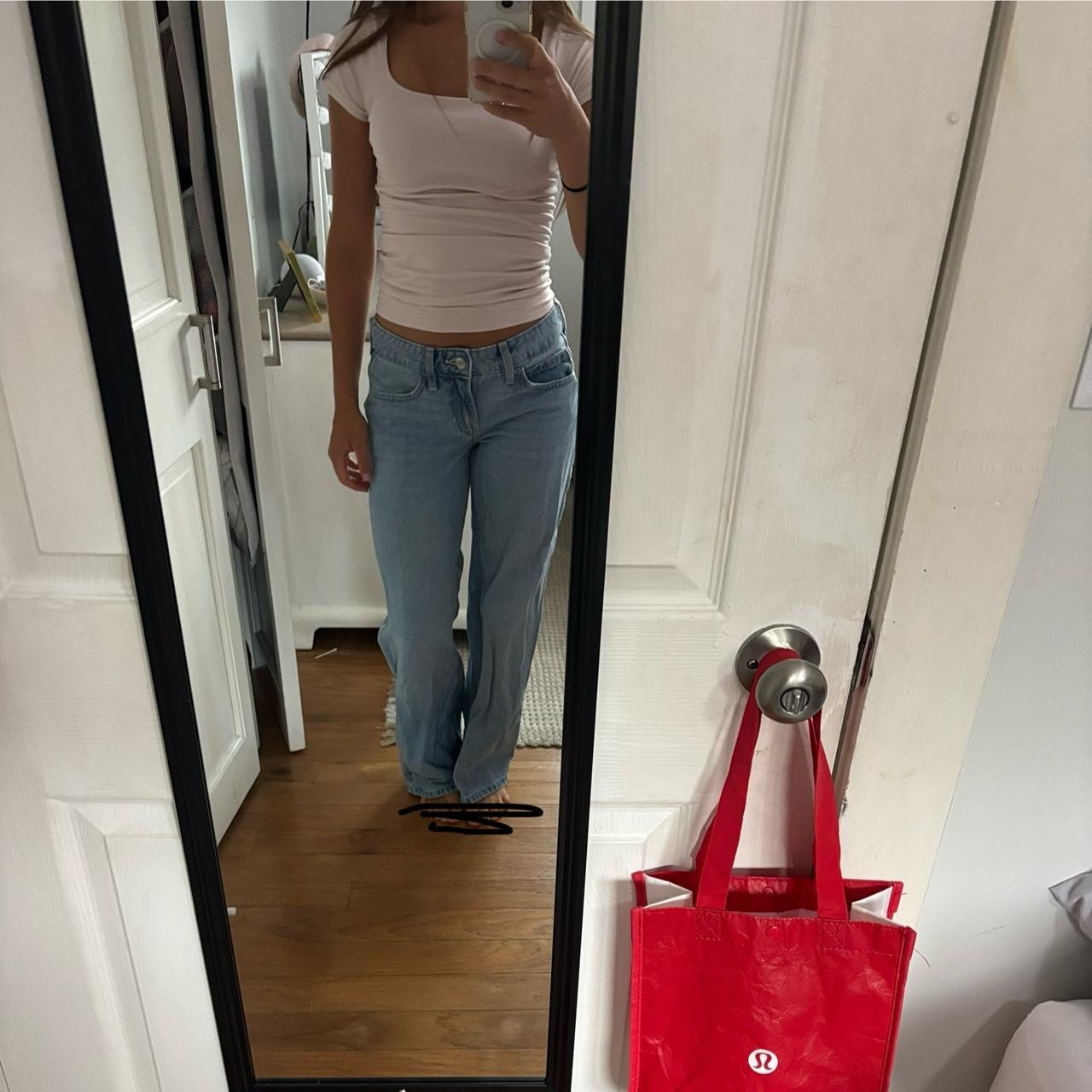 Cute pink square neck top! #pink | Depop