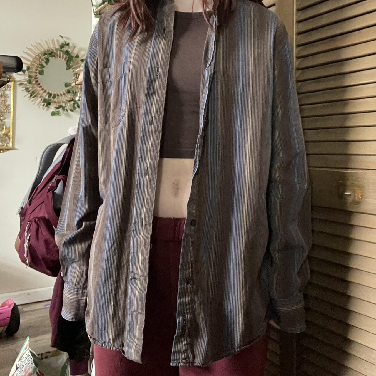 J. Ferrar button-up shirt flannel - Depop