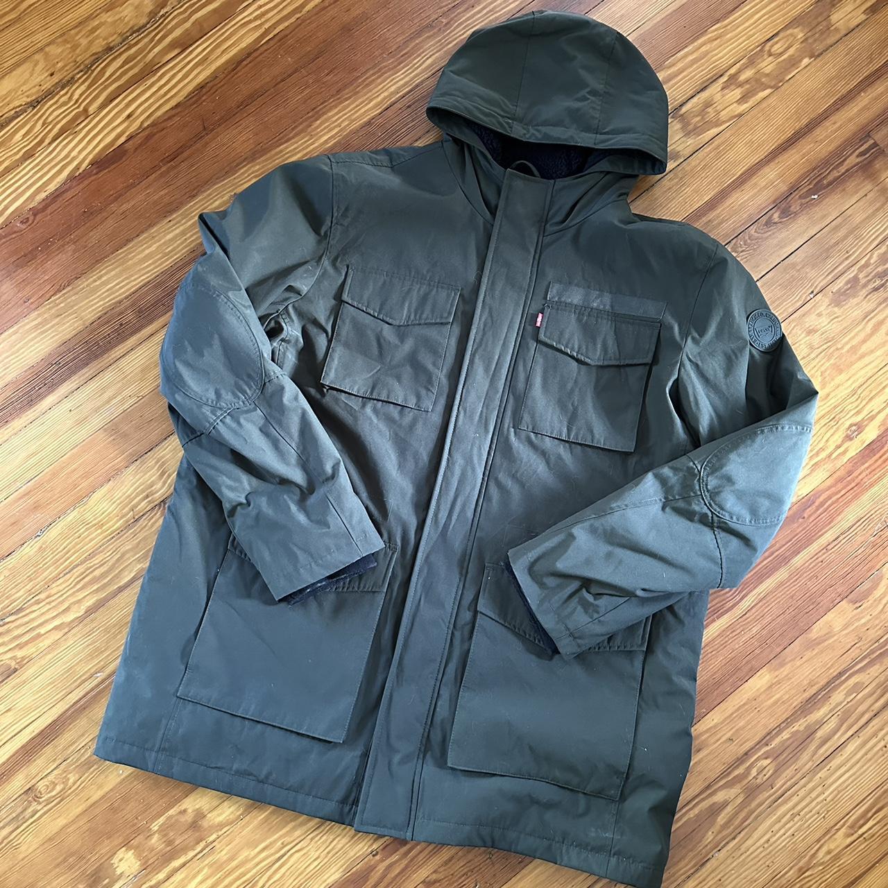 Like New Levis Winter Coat -Like New heavy winter... - Depop