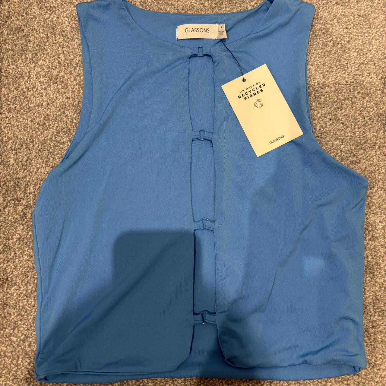 Glassons Bonnie blue top Brand new with tags. Size... - Depop