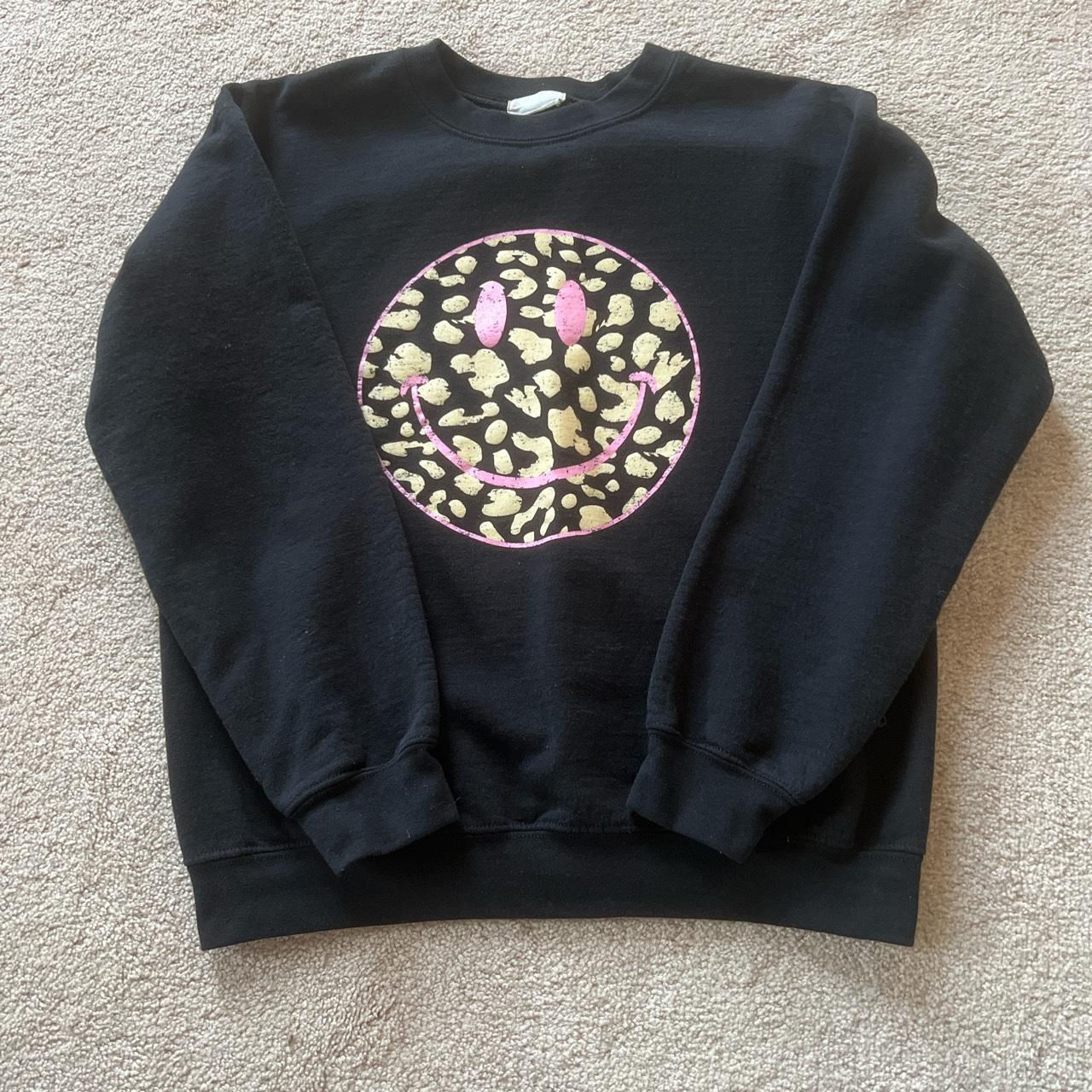 altar’d state smiley face sweatshirt- perfect... - Depop