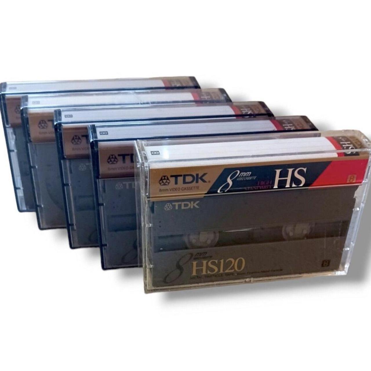 This lot of 5 TDK HS120 8mm Video Cassette Camcorder... - Depop