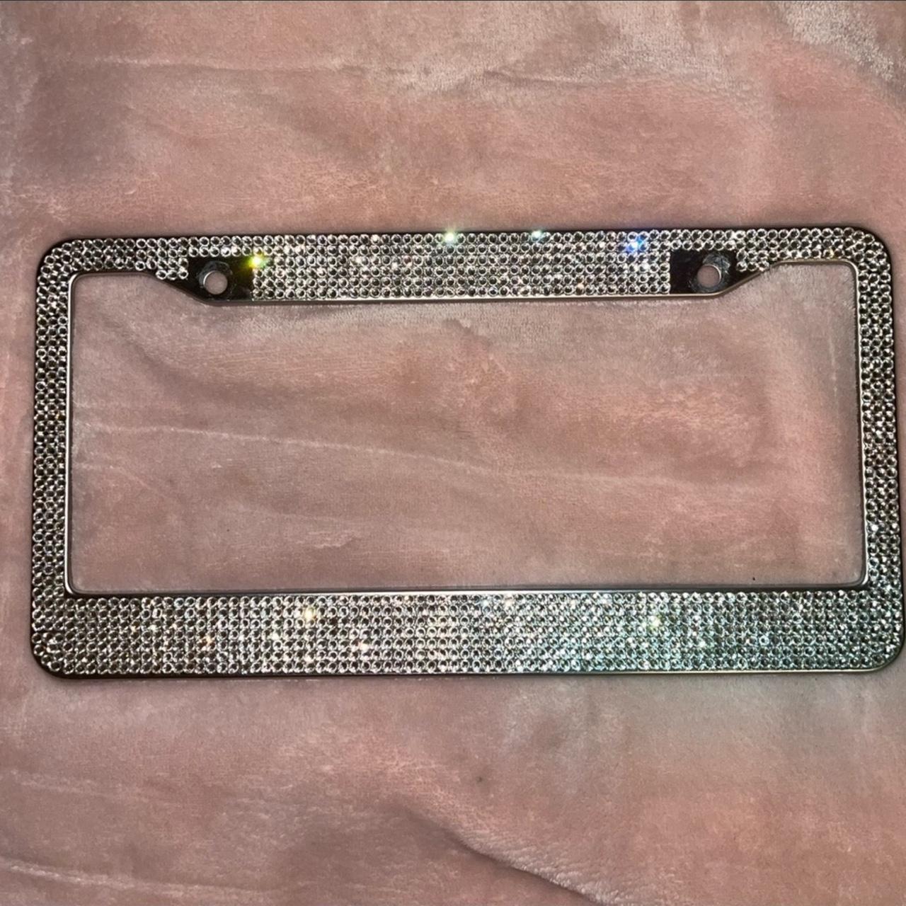 •SPARKLY CAR PLATE COVER - Depop
