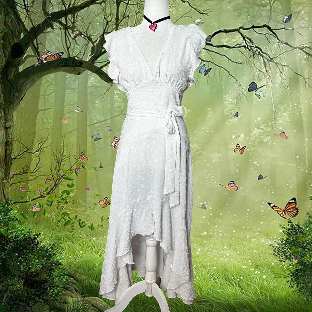 Brand New With Tags White Maxi Spring Dress by... - Depop