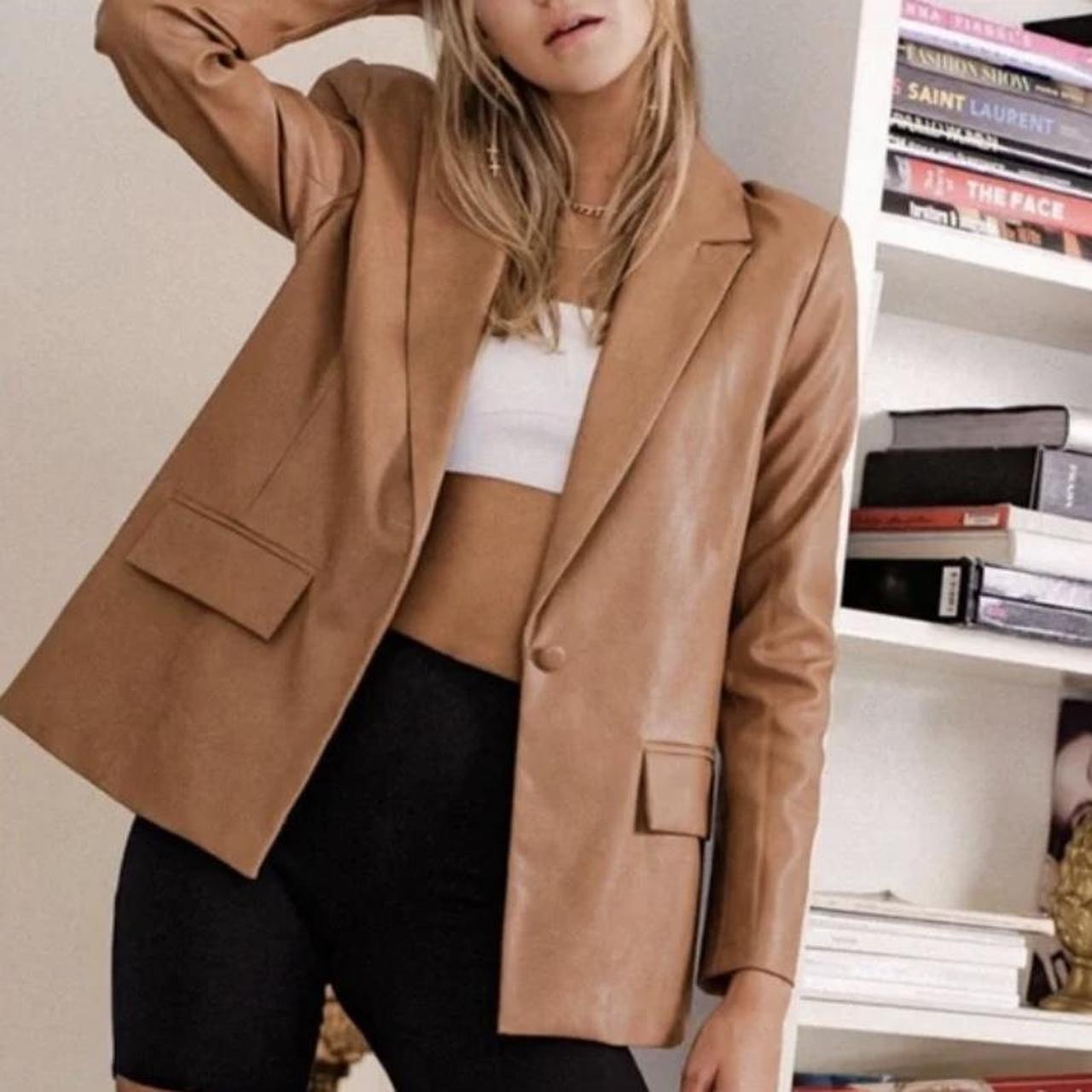 Le Lis collection brown blazer. Size medium #lelis... - Depop