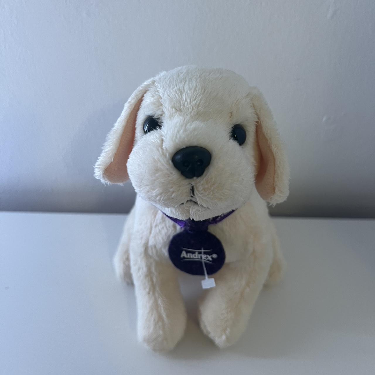 Andrex Small White Labrador Golden Retriever Puppy... | Depop