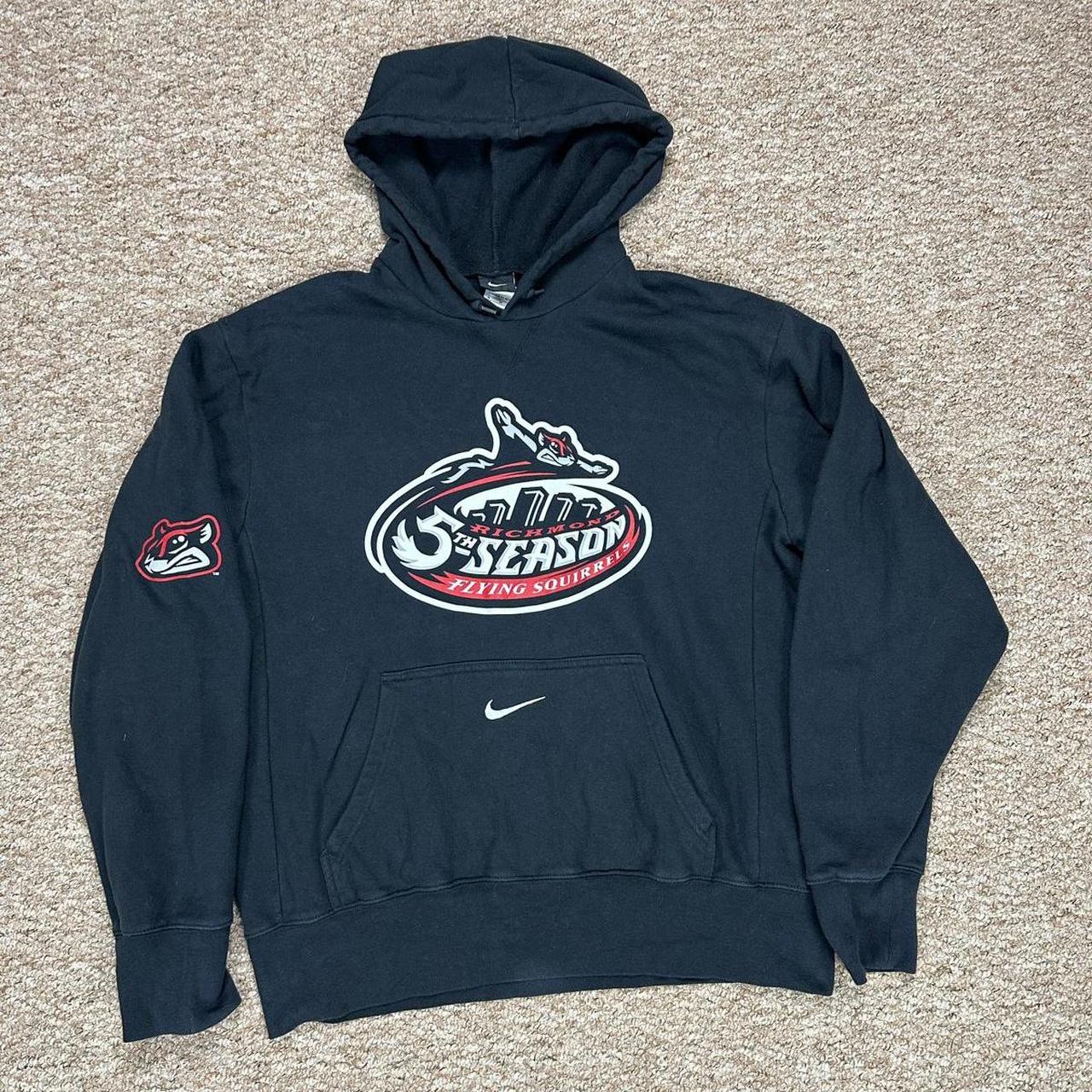 Vintage Nike Richmond Flying Squirrels Embroidered... - Depop