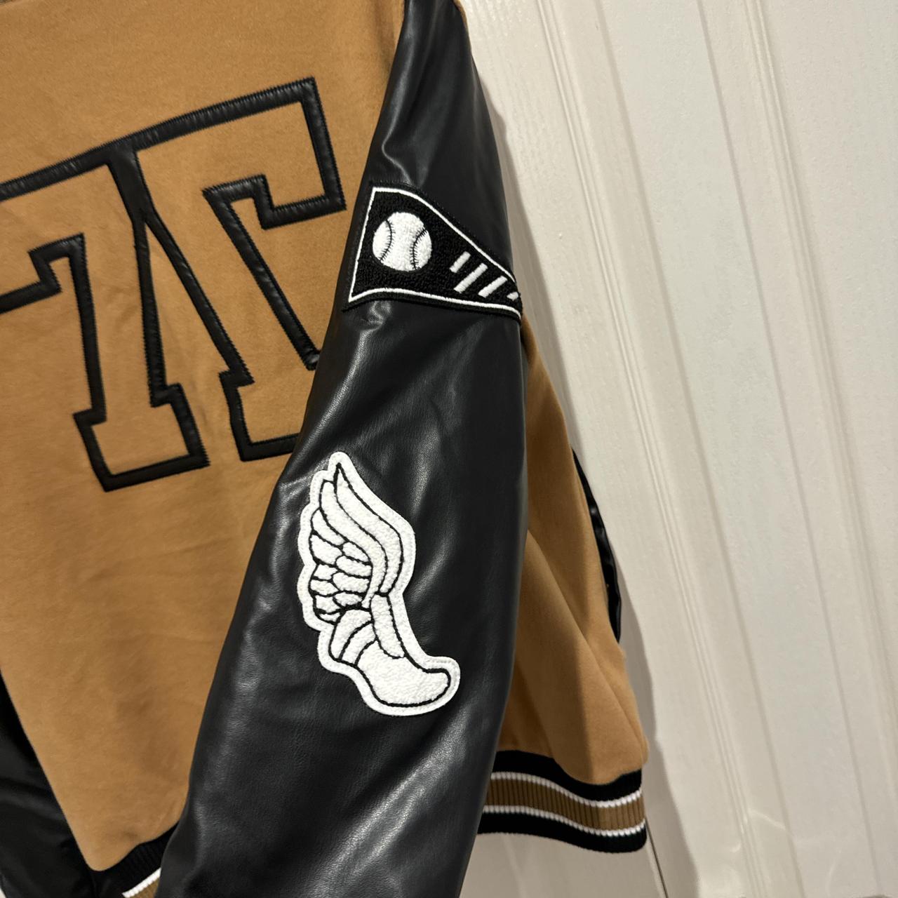 Hugo Boss Varsity Jacket - Large Worn Once Can fit... - Depop