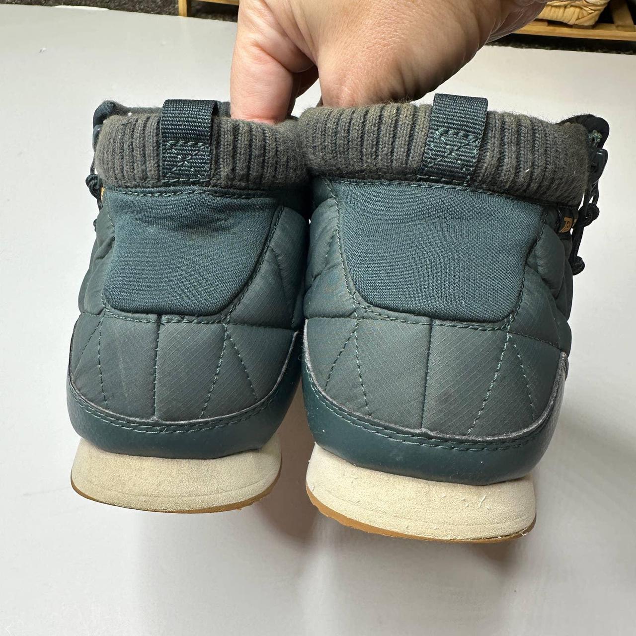 Teva Ember Mid Darkest Spruce Puffer Boots In great... - Depop