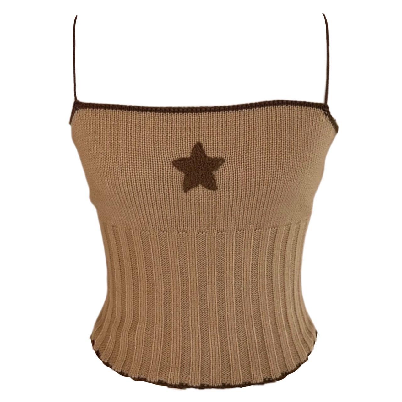 Star Tank Top Size: M Measurements (flat) without... - Depop