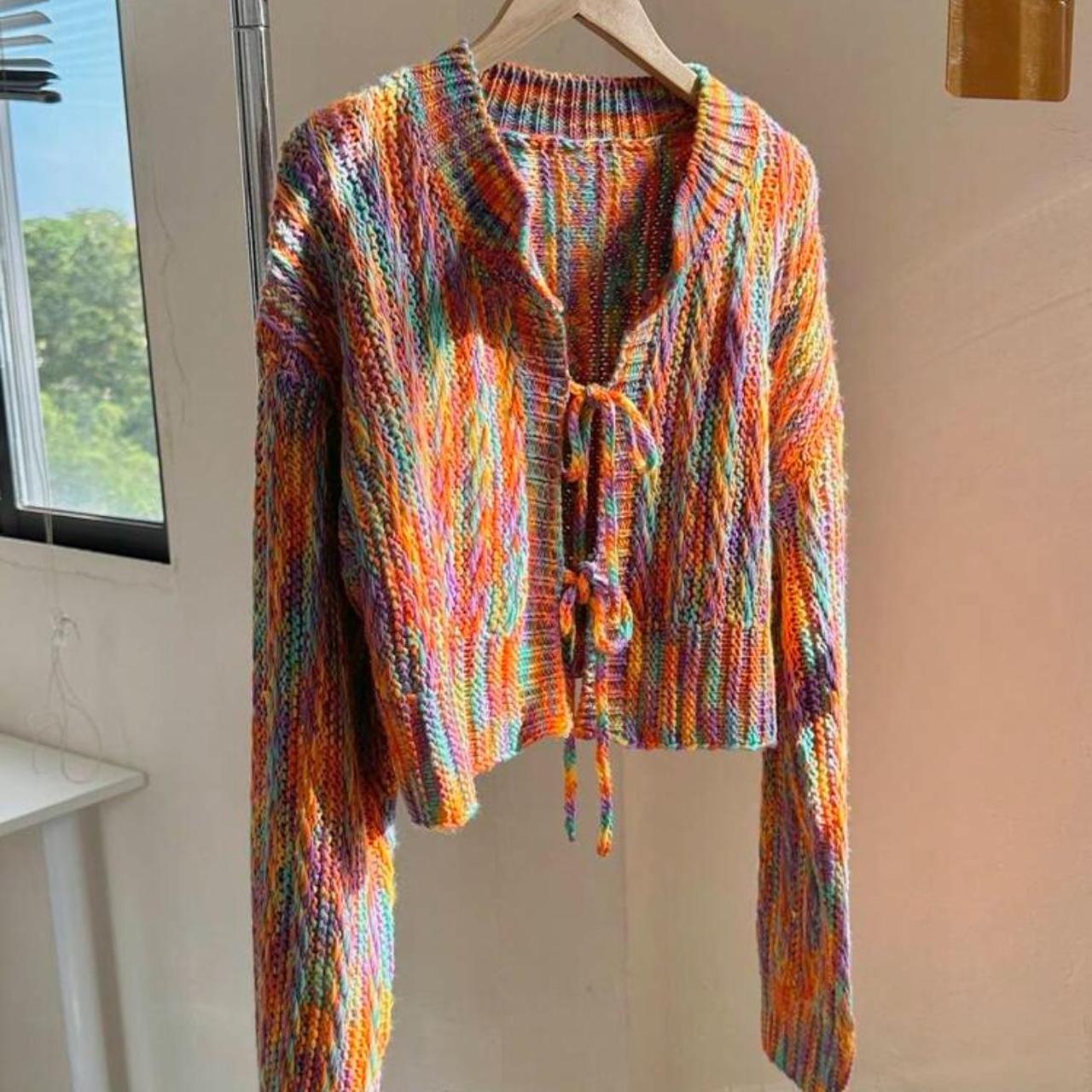 Brand new women’s front tie cardi. Soft poly blend... | Depop
