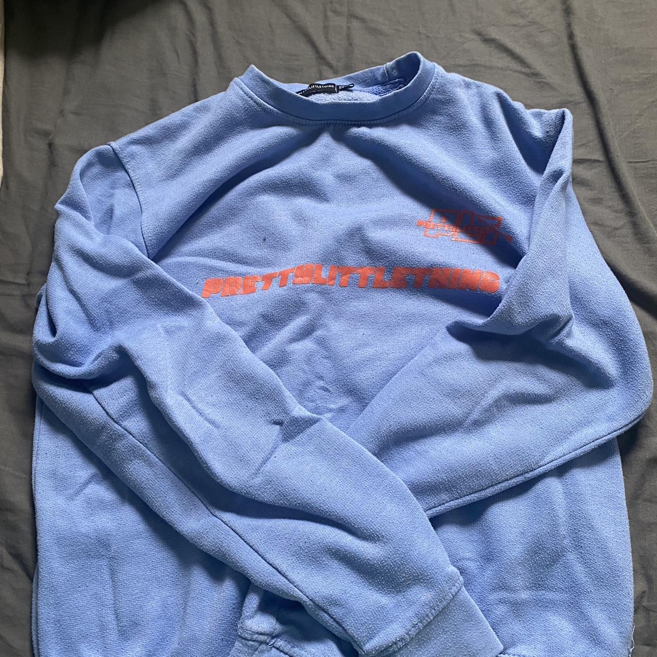 blue plt jumper uk 4 #blue #plt #streetwear - Depop