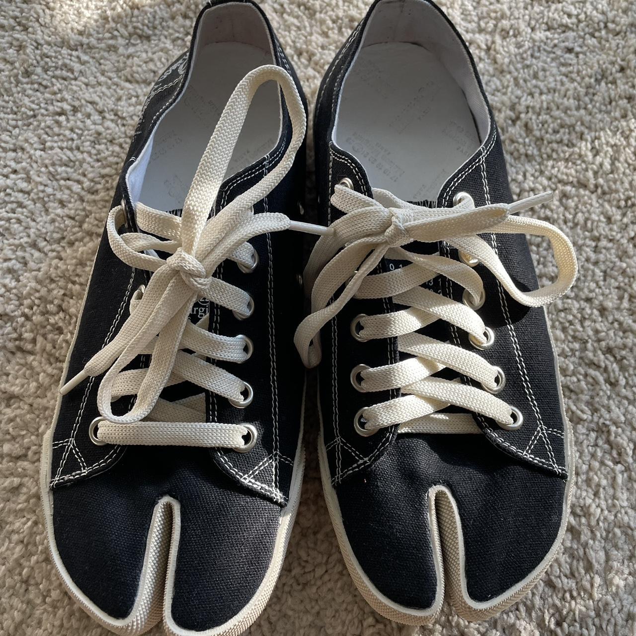 Margiela tabi sneakers. Worn few times still great... - Depop