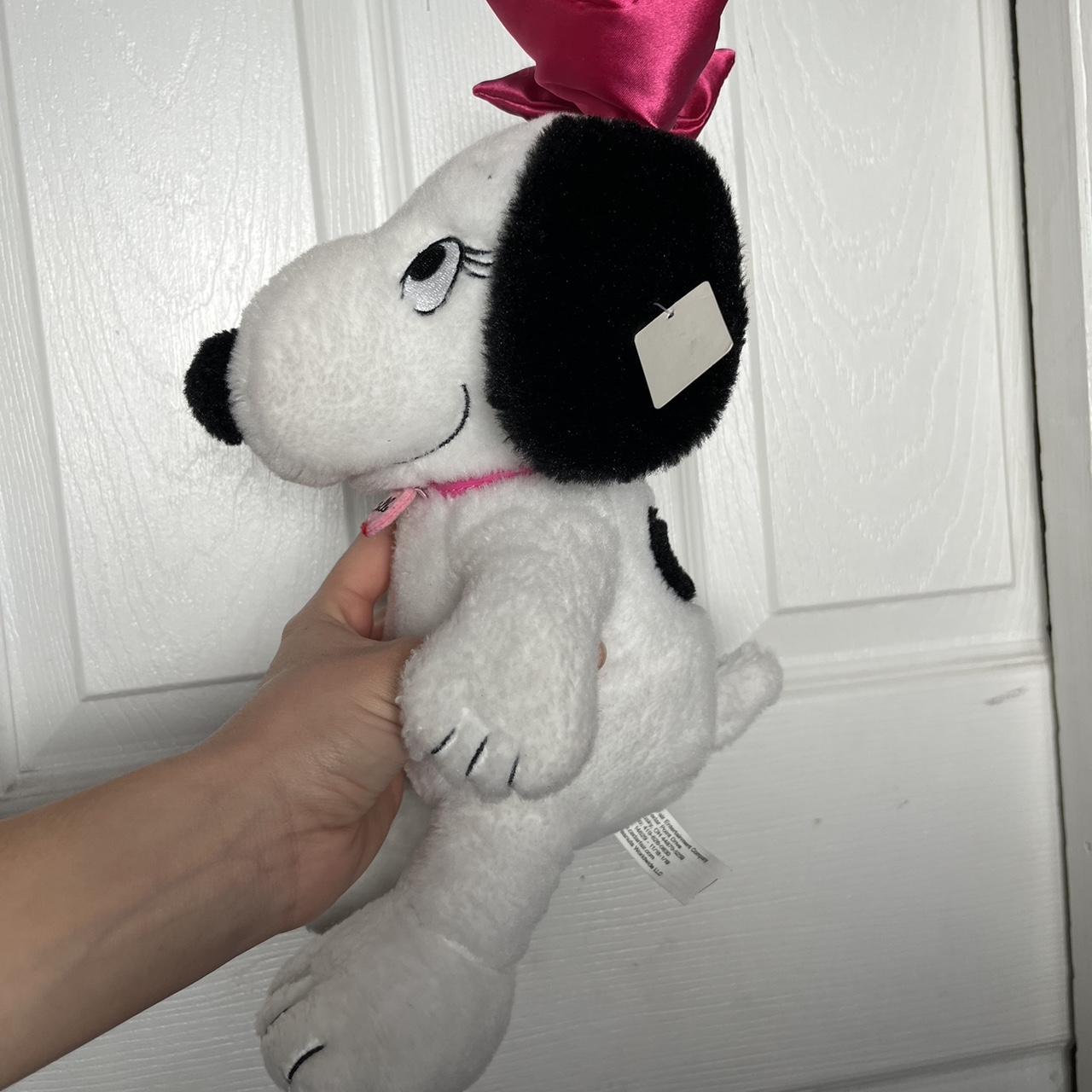 Bow Bella Snoopy 🎀 super cute with a pink bow and... - Depop